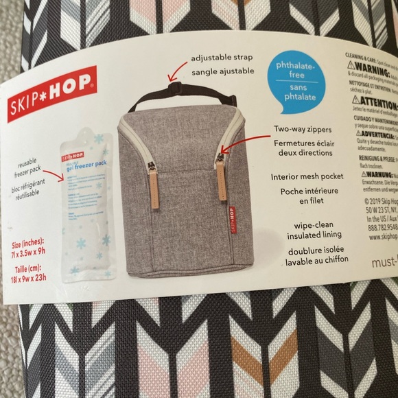 Skip Hop | Bags | Skip N Hop Double Bottle Bag | Poshmark